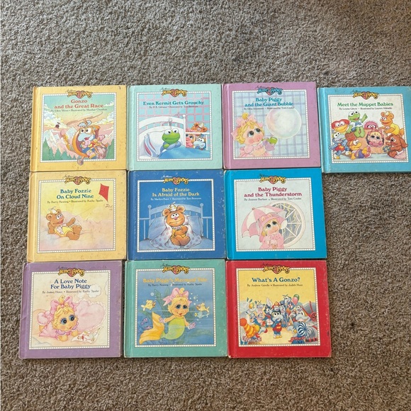 weekly reader | Other | Vintage 986 Muppet Babies Books | Poshmark
